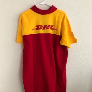 DHL | Tops | Dhl Polo Uniform Streetwear Tokyo Japan Fashion | Poshmark